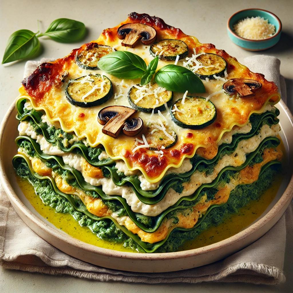 Layered Green Goodness: Lasagna Verde with Roas | Box Family