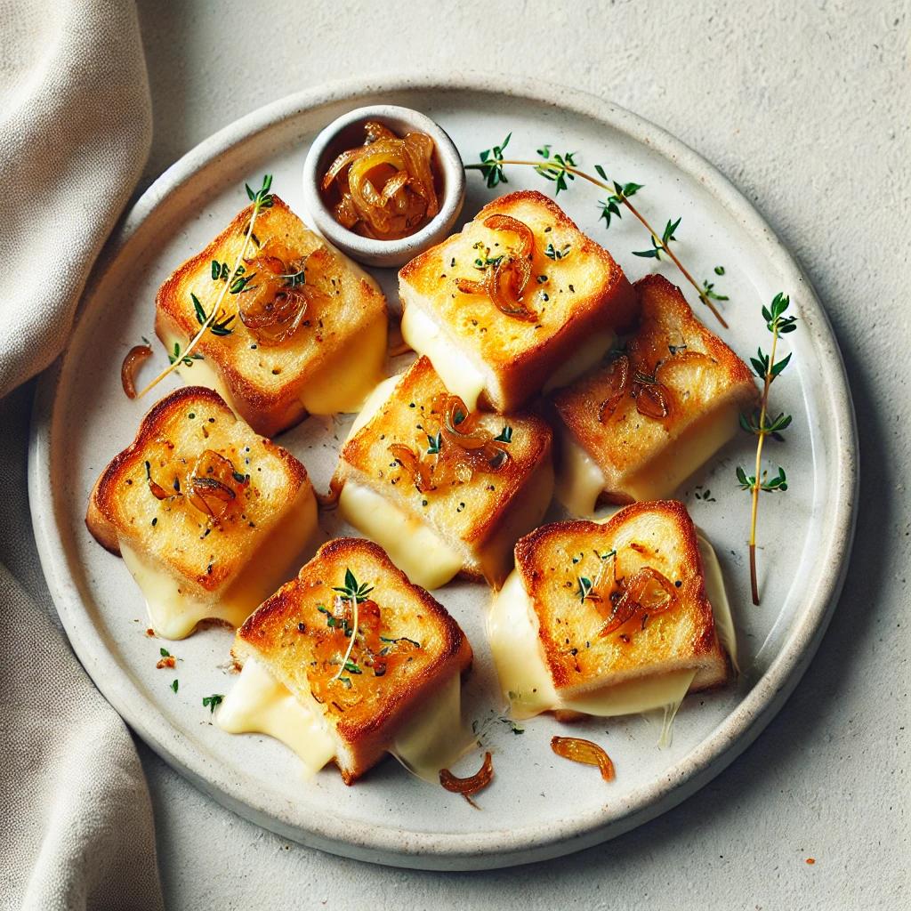 Gourmet Grilled Cheese Bites | Box Family Kitchen