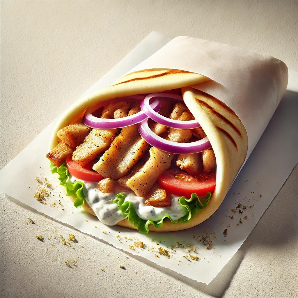 Authentic Greek Gyro Wrap | Box Family Kitchen