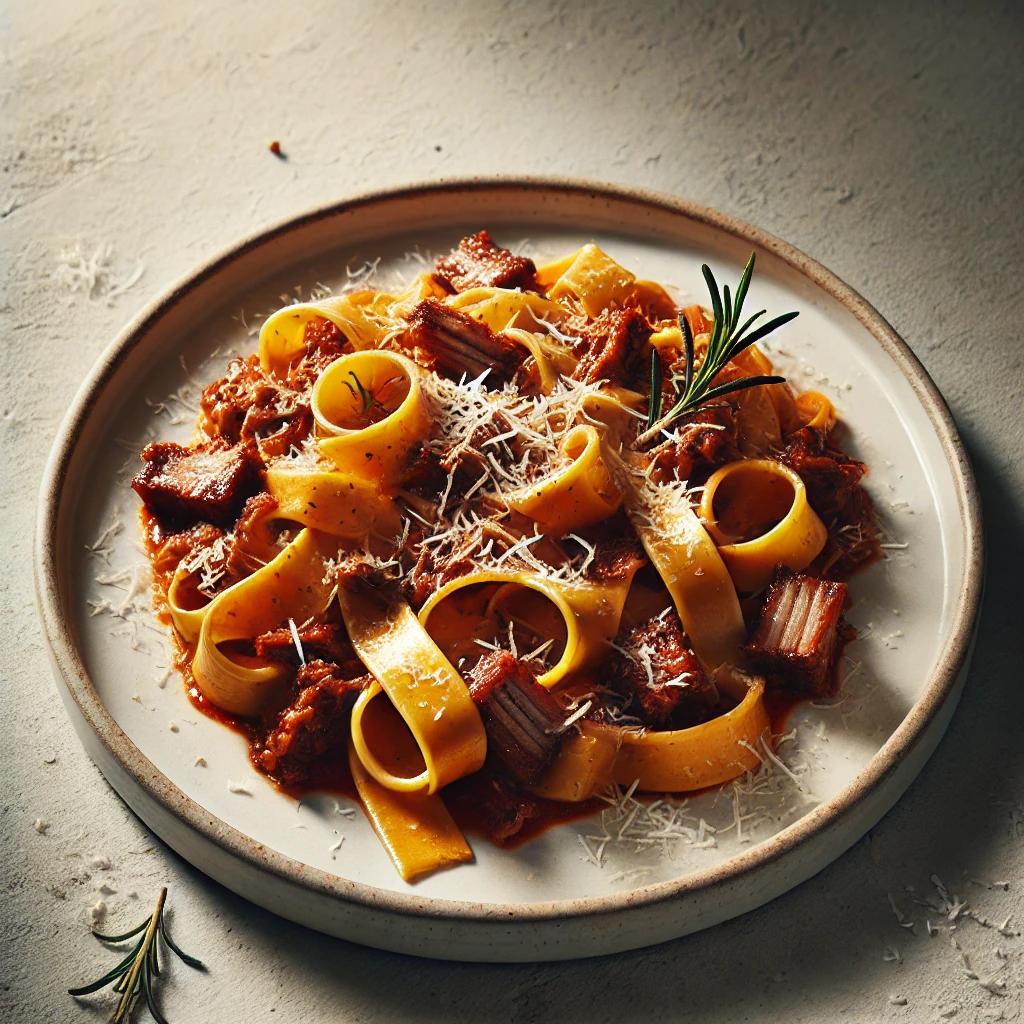 Pappardelle al Cinghiale (Wild Boar) | Box Family Kitchen