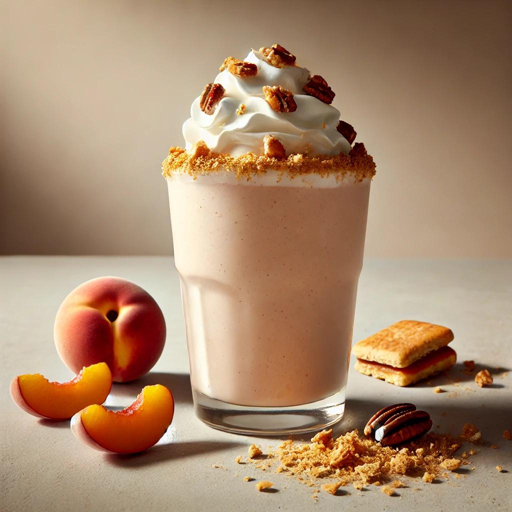 Peach Cobbler Bliss Milkshake