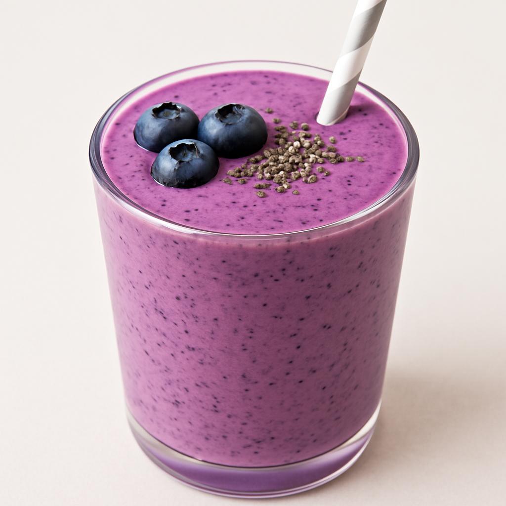 Bright Blueberry Smoothie | Box Family Kitchen
